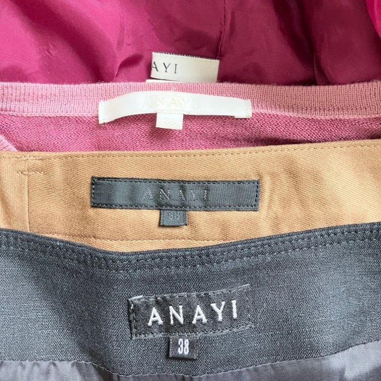 Yahoo!オークション - ANAYI アナイ 4点 まとめ商品 ワンピース カー...