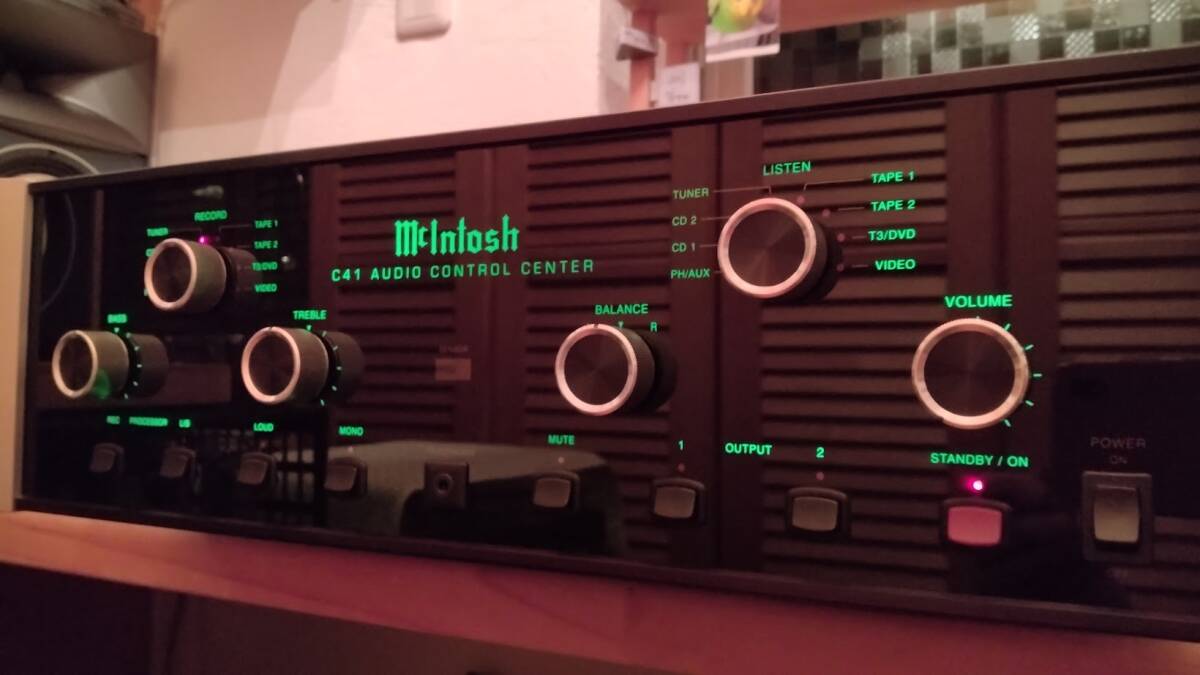 Yahoo!オークション - Mcintosh C41 マッキントッシュ 極上品 ワンオー...