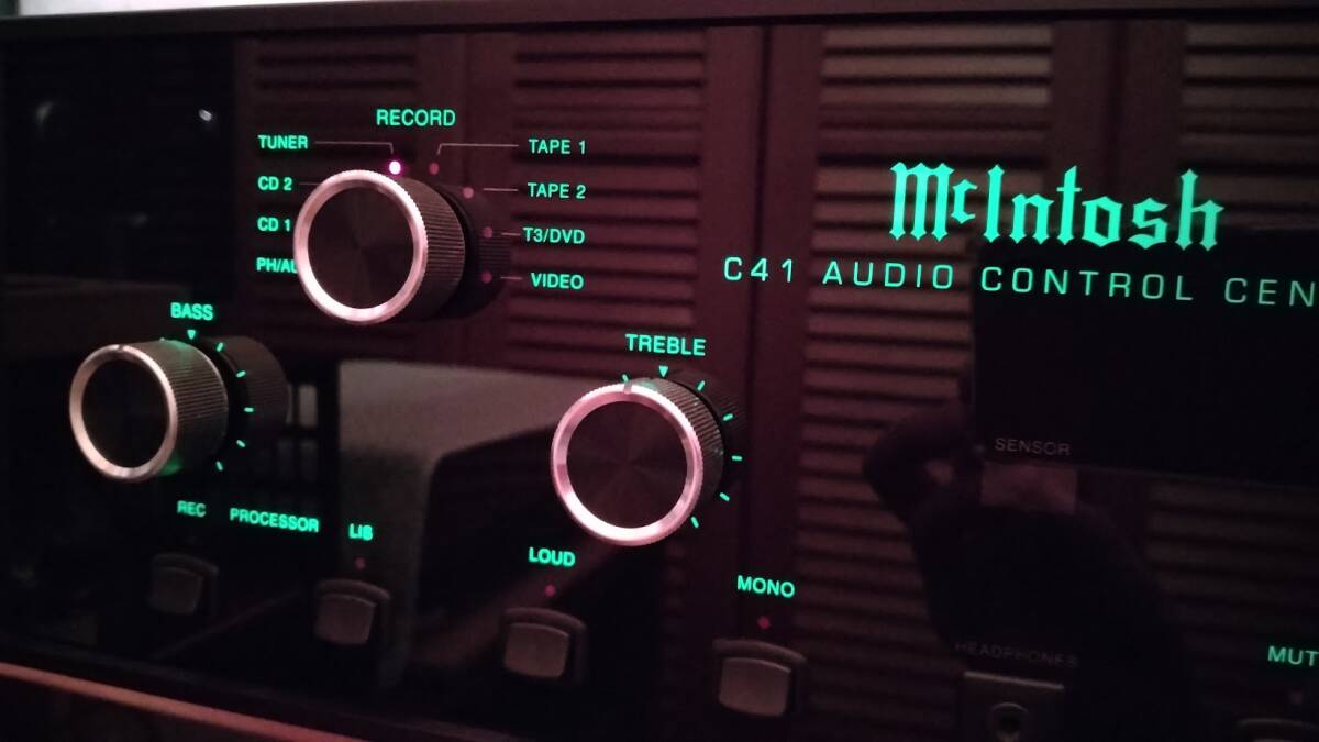 Yahoo!オークション - Mcintosh C41 マッキントッシュ 極上品 ワンオー...