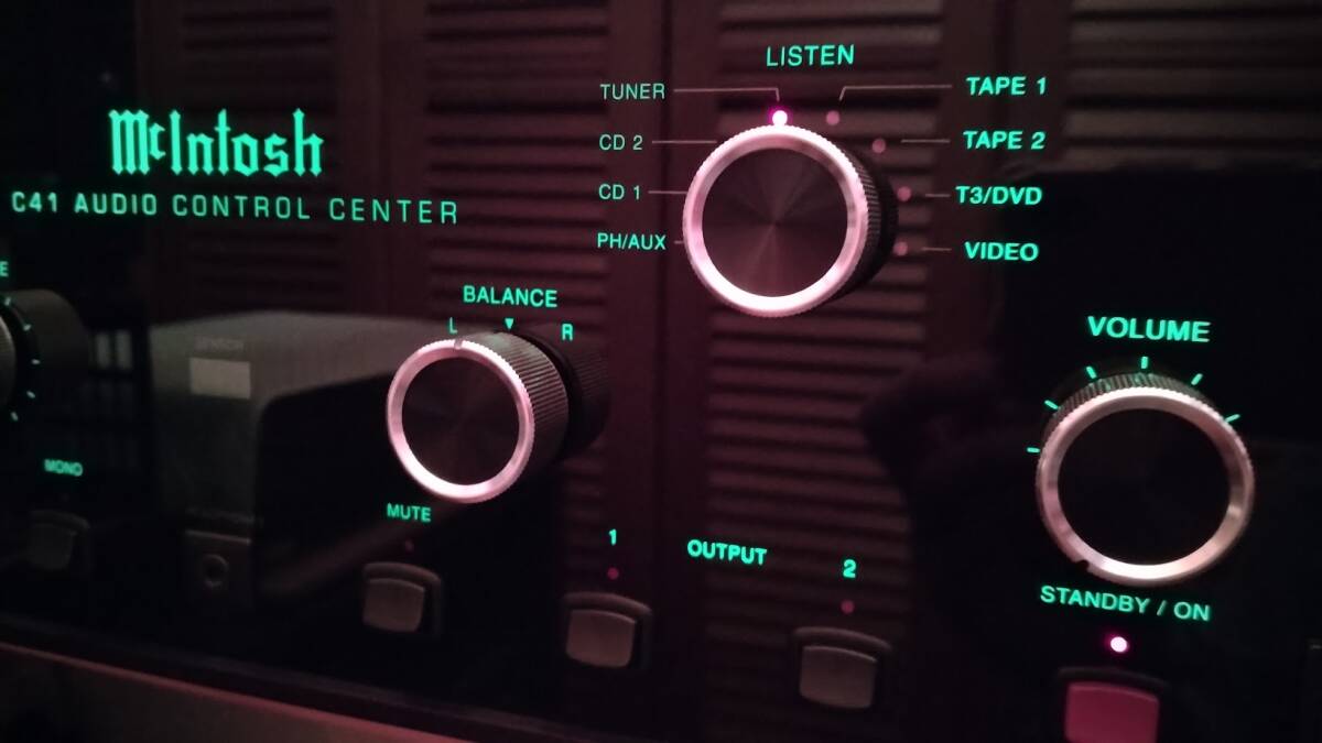 Yahoo!オークション - Mcintosh C41 マッキントッシュ 極上品 ワンオー...