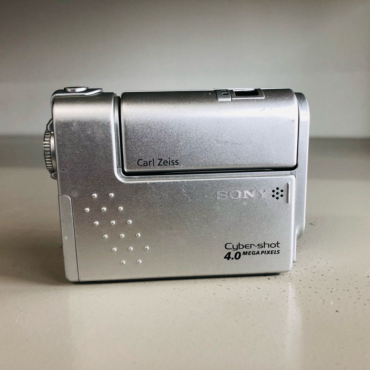 Yahoo!オークション - 1円 SONY Cyber-shot Carl Zeiss 4281 4.0MEGAPI...