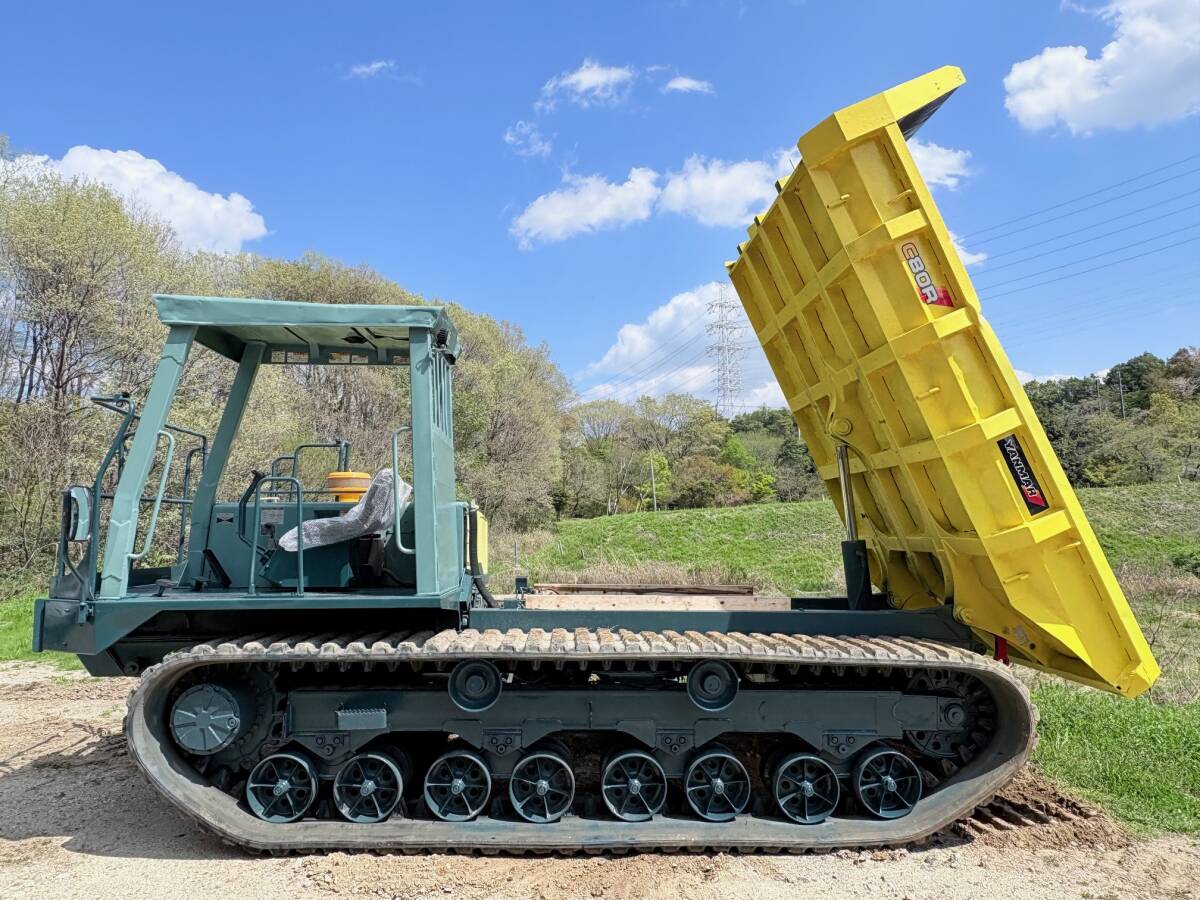 Yahoo!オークション - ヤンマー | C80R-2 クローラキャリヤ|7トン ダ...