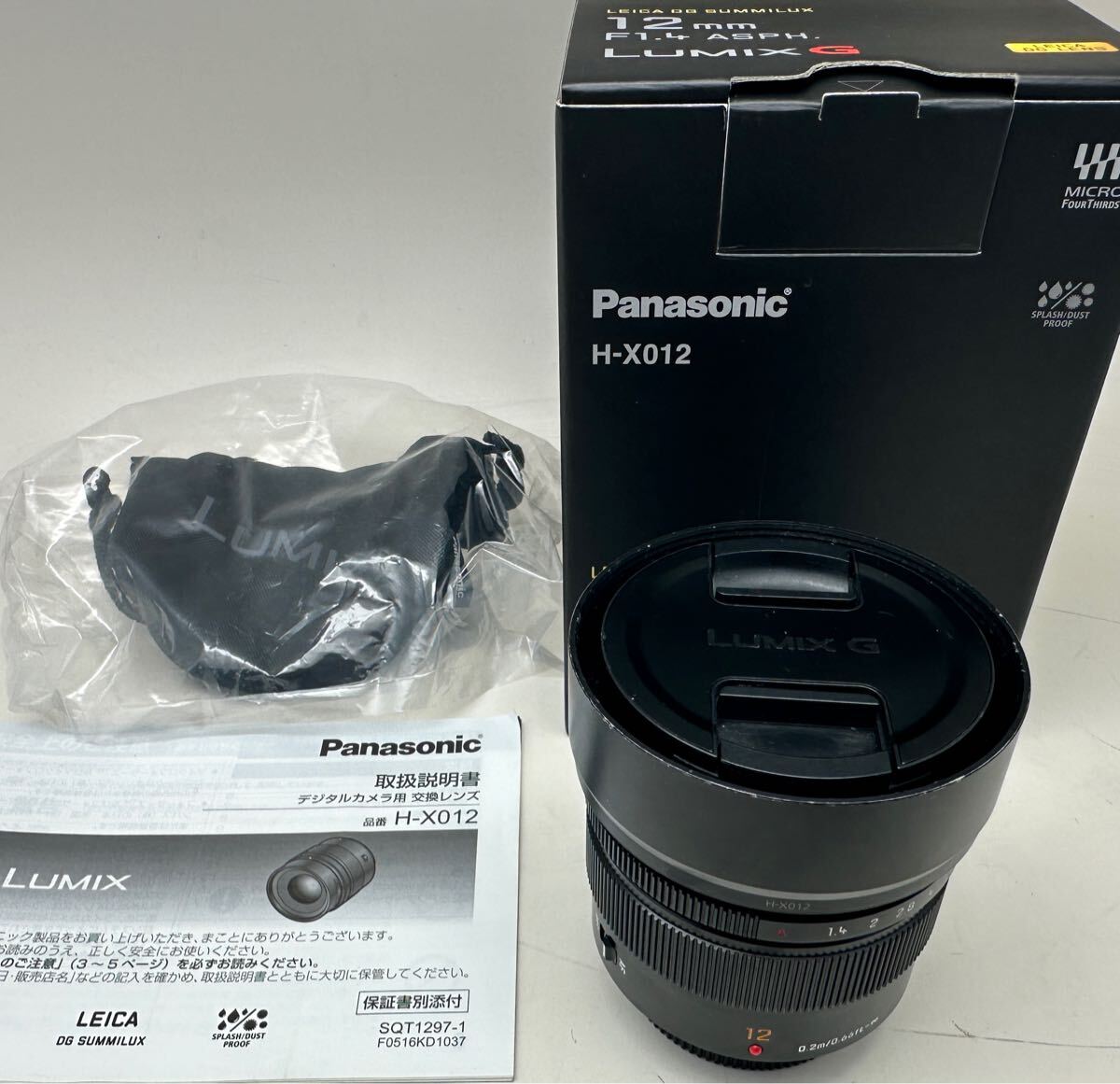 Yahoo!オークション - LEICA DG SUMMILUX 12mm F1.4 ASPH. LUMIX G Pan...