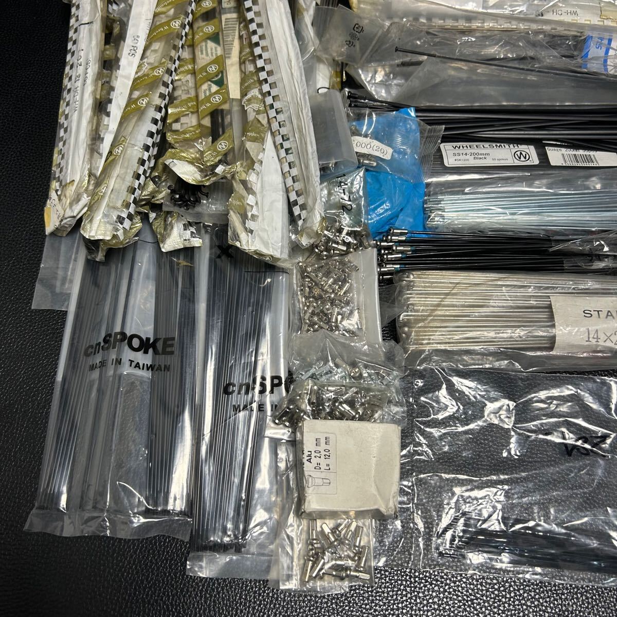 Yahoo!オークション - A699 ジャンク1円スタート 自転車スポークおまと...