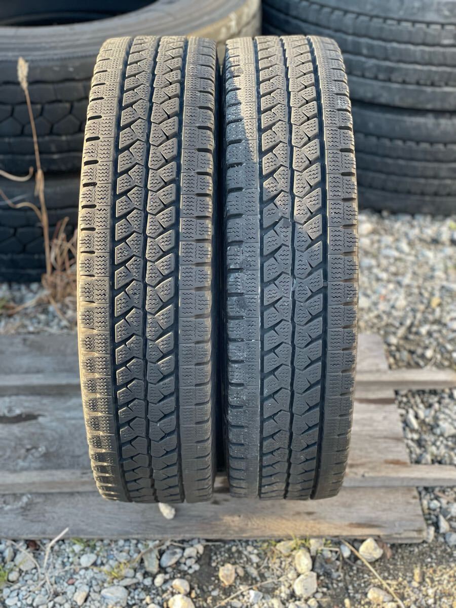 Yahoo!オークション - 3432 ブリヂストン 205/85R16 スタッドレス 2本...