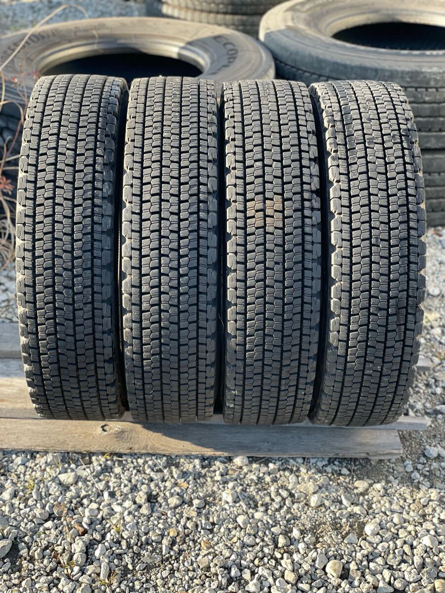 Yahoo!オークション - 3436 ブリヂストン 225/80R17.5 スタッドレス 4...