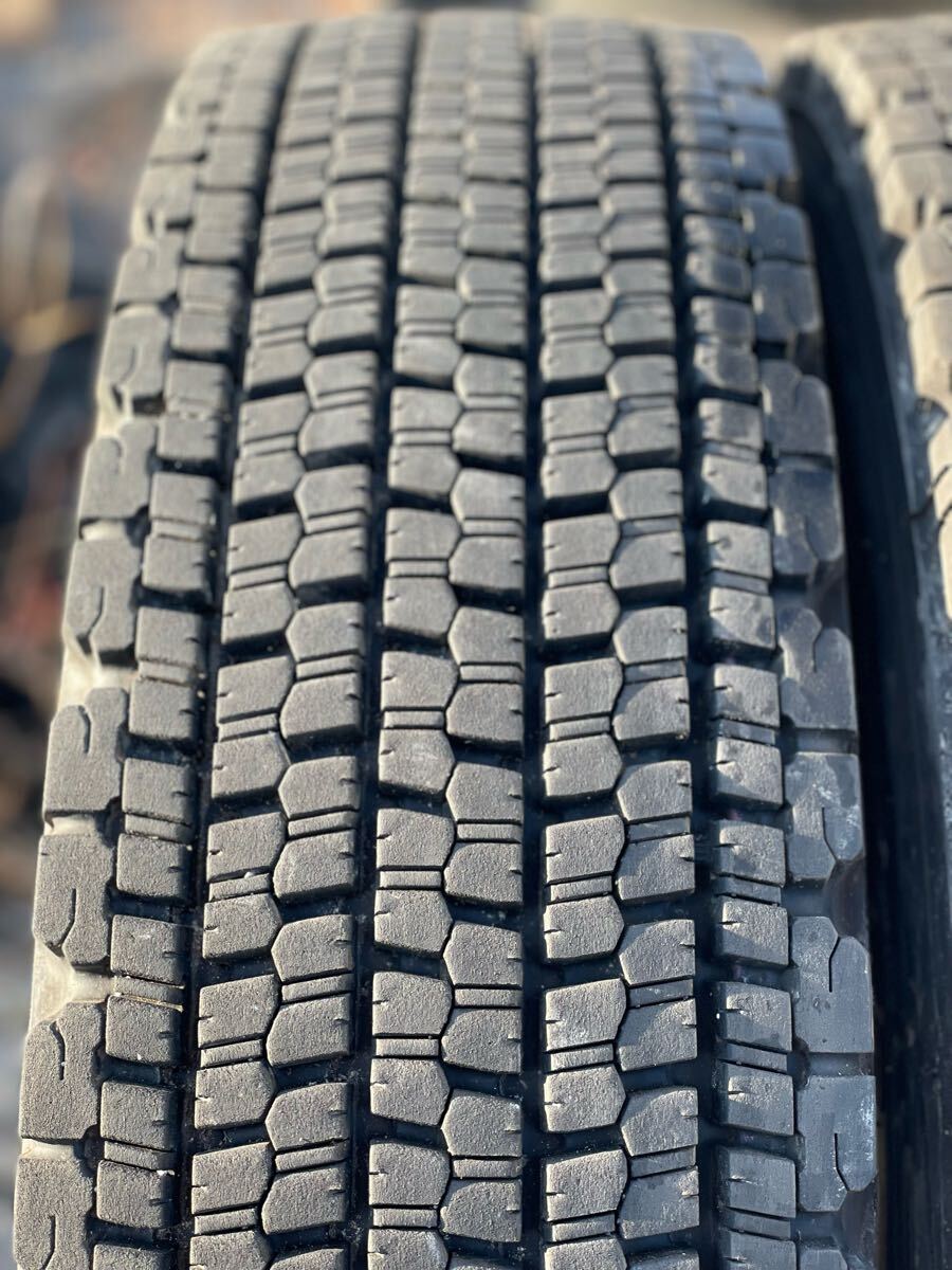 Yahoo!オークション - 3436 ブリヂストン 225/80R17.5 スタッドレス 4...