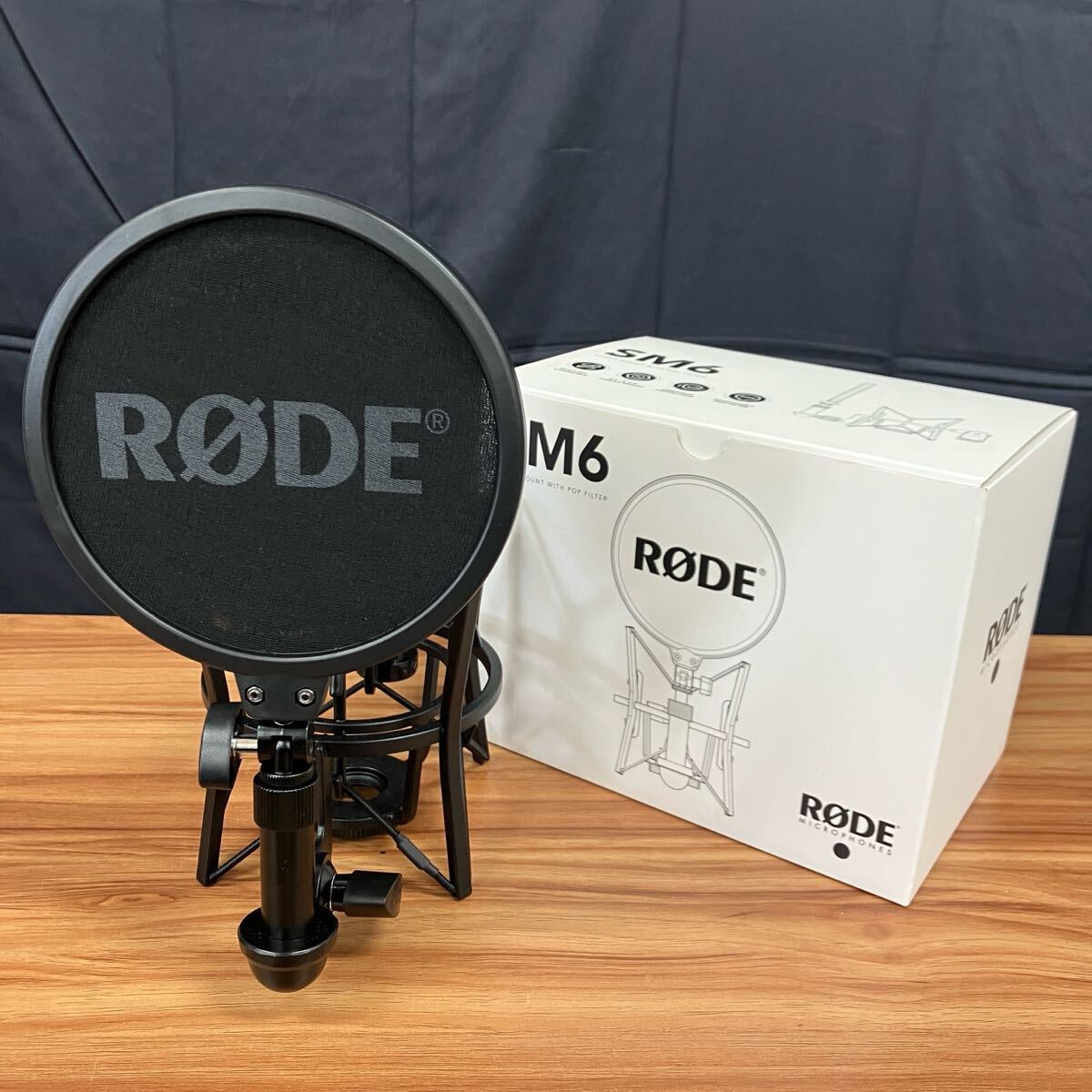 Yahoo!オークション - $RODE ロード SM6 マイク用ショックマウント ポ...