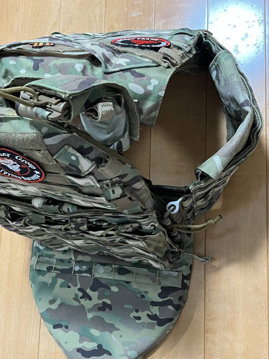 Yahoo!オークション - ロシア プレートキャリア SSOレプリカ 某PMCパッ...