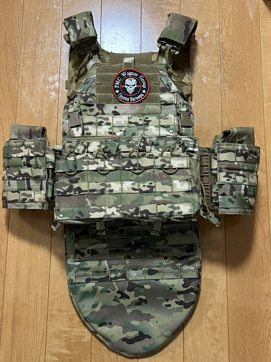 Yahoo!オークション - ロシア プレートキャリア SSOレプリカ 某PMCパッ...