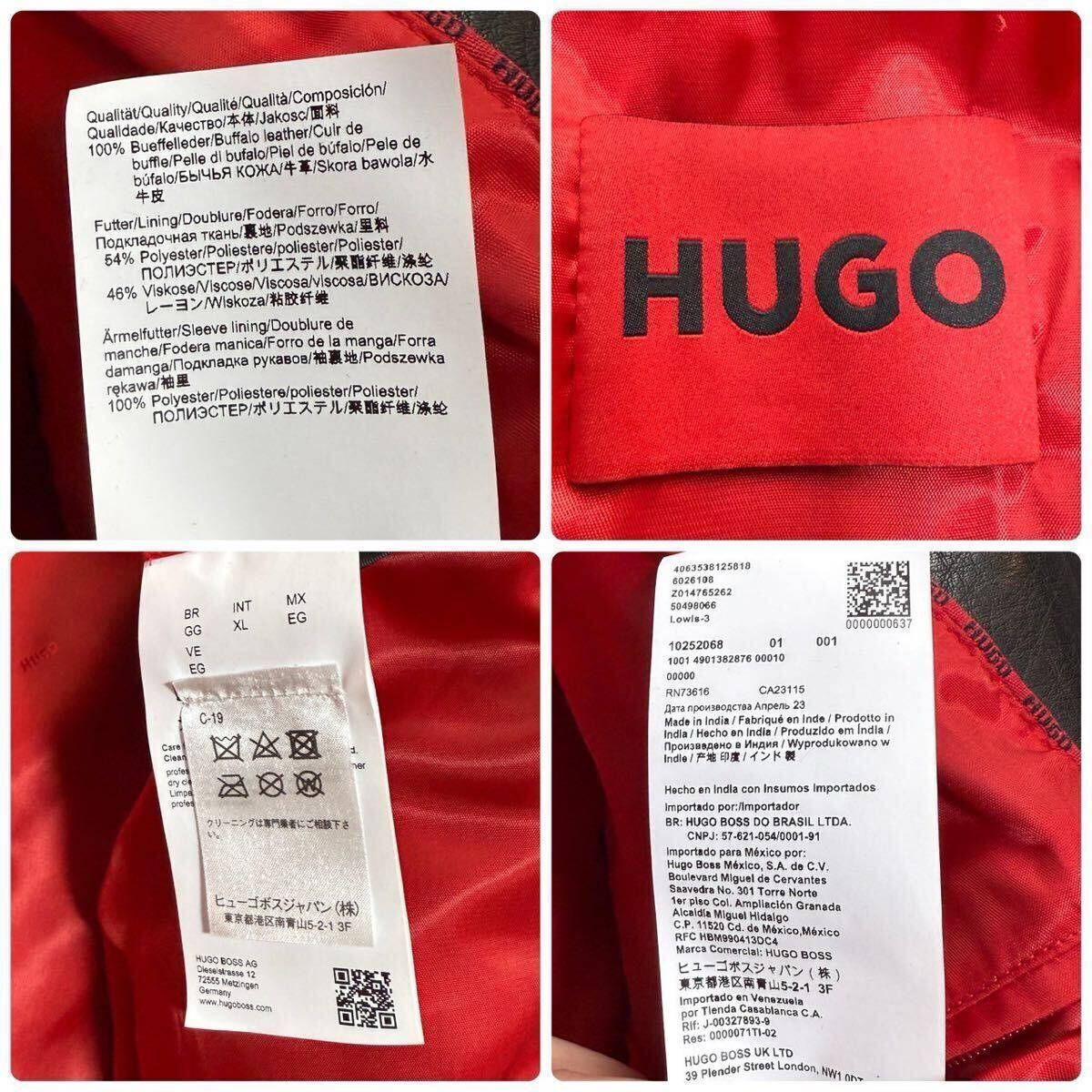 Yahoo!オークション - 942【現行/未使用級】希少XL HUGO BOSS ヒューゴ...