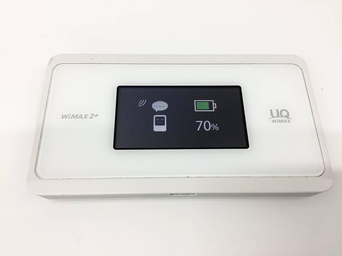 Yahoo!オークション - 【5699】 UQ WiMAX 2+ モバイル ルーター WX06 ...