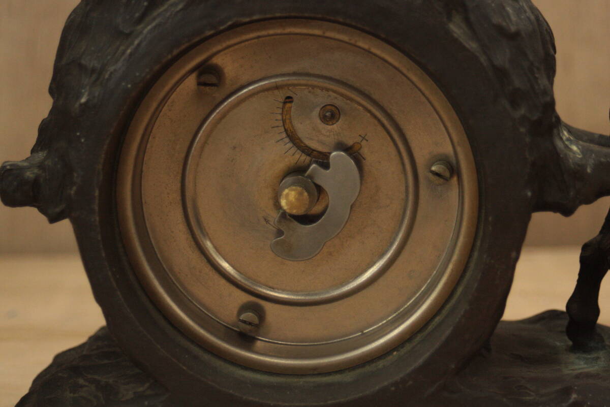 Yahoo!オークション - P73 精工舎 ゼンマイ 巻き時計 8DAY 置き時計 ぜ...