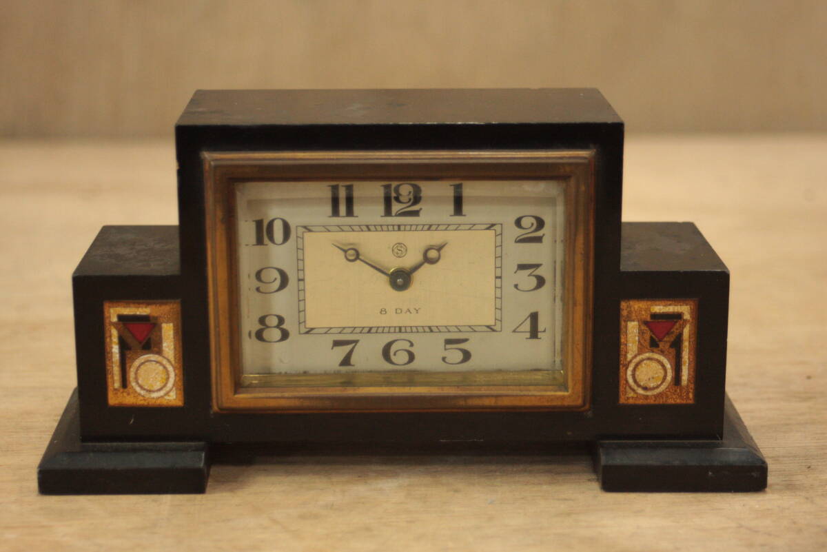 Yahoo!オークション - P86 精工舎 ゼンマイ 巻き時計 置き時計 ぜんま...