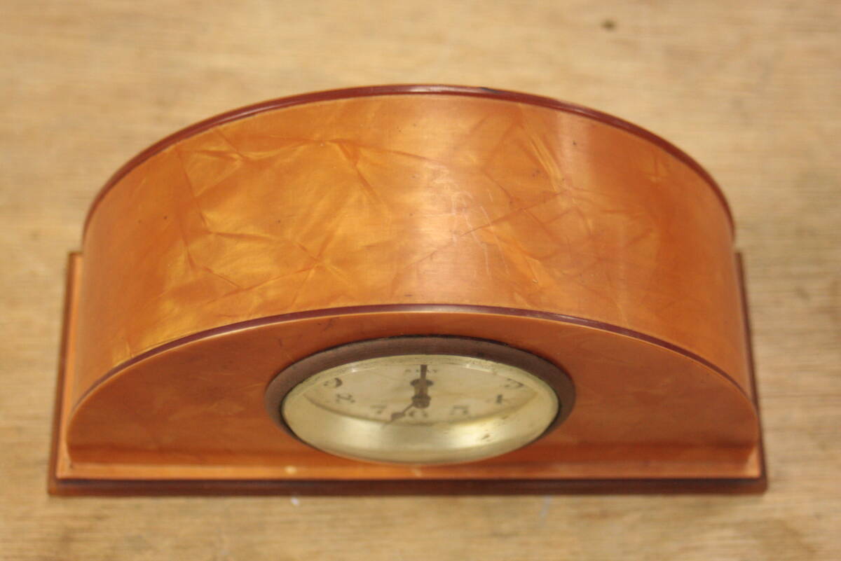 Yahoo!オークション - P91 NEW HAVEN ゼンマイ 巻き時計 8DAY USA 置き...