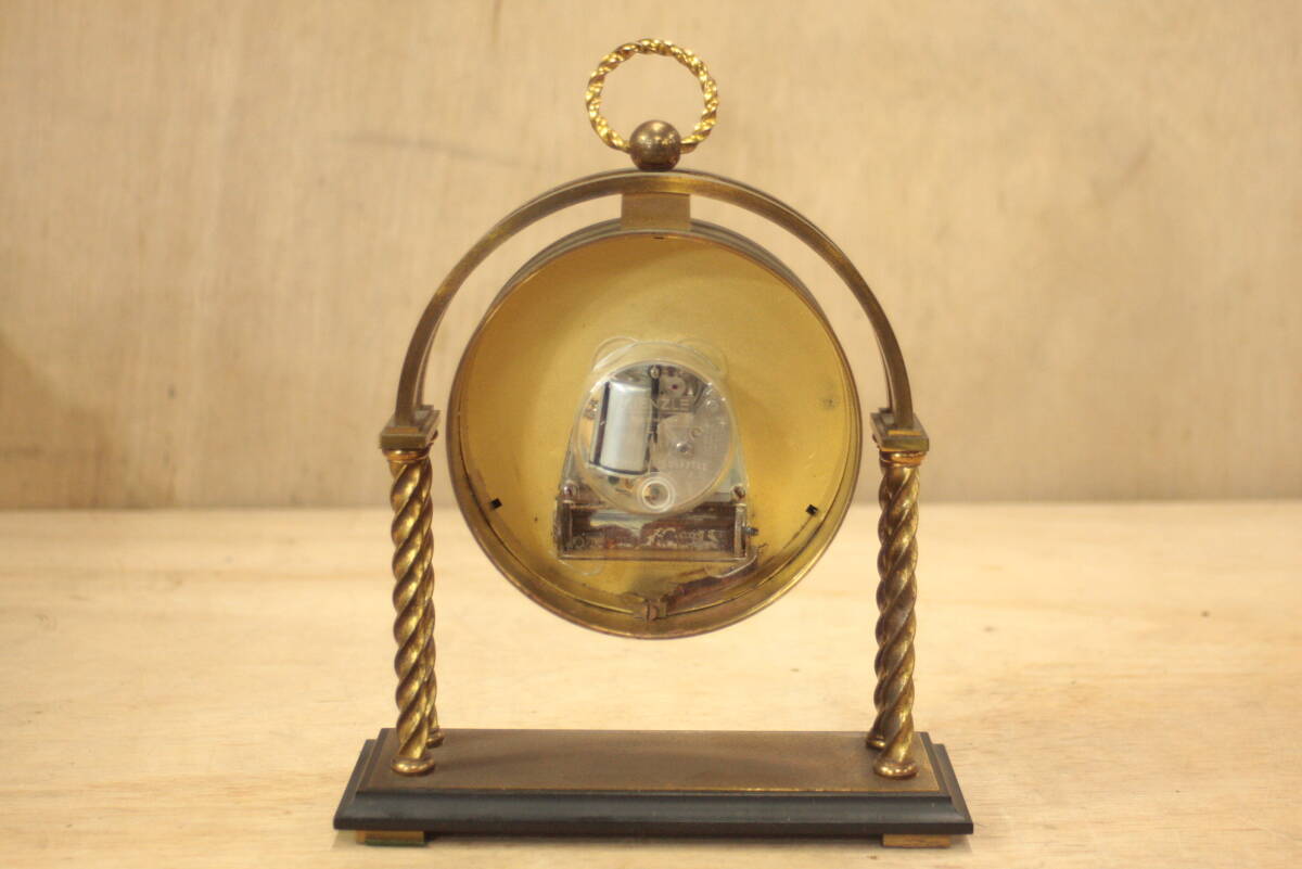 Yahoo!オークション - P97 KIENZLE ドイツ製 置き時計 キンツレー レト...