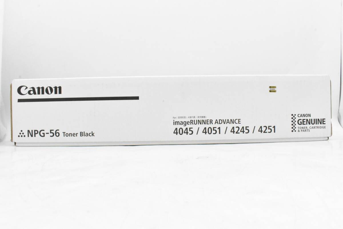 Yahoo!オークション - 未使用 CANON 純正 トナー NPG-56 ブラック キャ...
