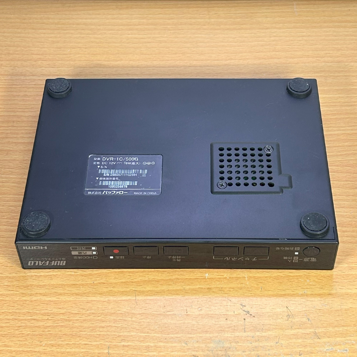 Yahoo!オークション - BUFFALO 地デジ対応HDDレコーダー DVR-1C/500G ...