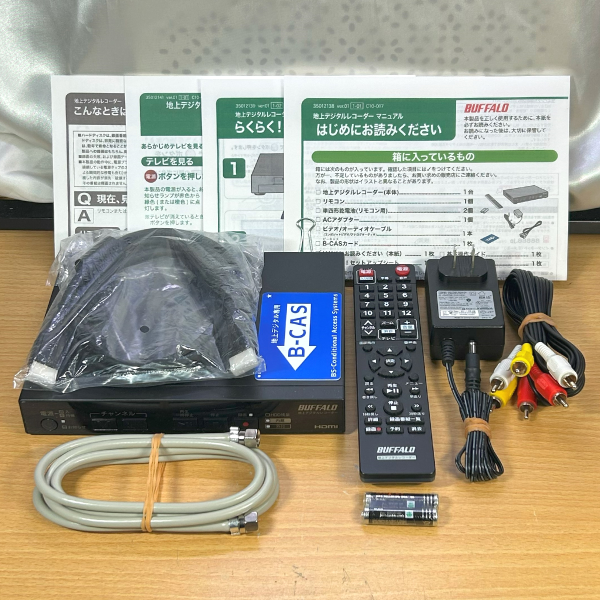 Yahoo!オークション - BUFFALO 地デジ対応HDDレコーダー DVR-1C/500G ...
