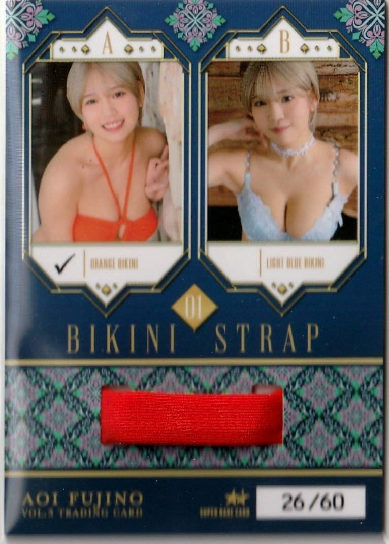 Yahoo!オークション - 【Hit's 藤乃あおいVol.3】26/60 ビキニストラッ...