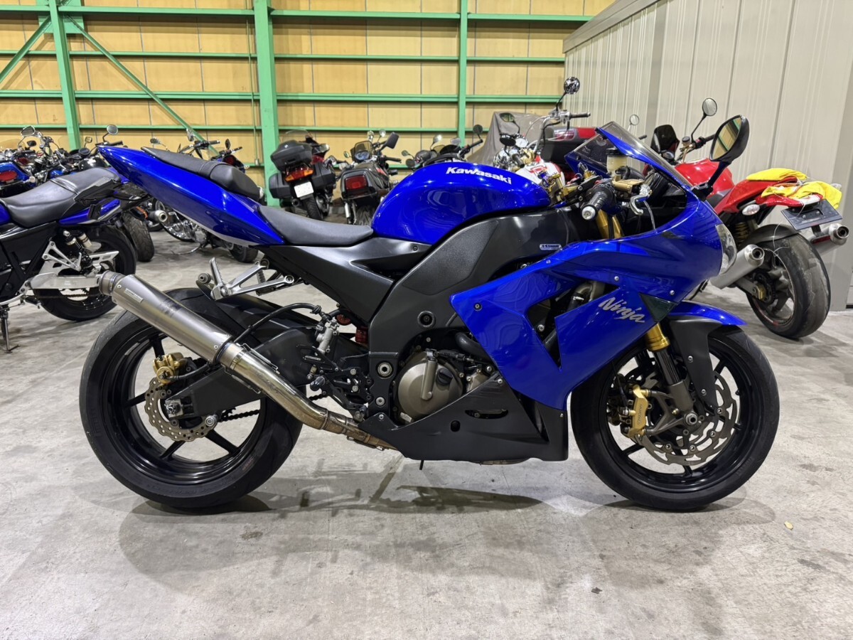 Yahoo!オークション - 格安 ZX-10R C型 セル始動 55841km 平成16年式...