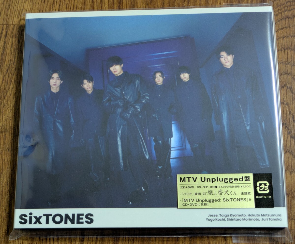 Yahoo!オークション - SixTONES「バリア」MTV Unplugged盤 CD＋DVD 25/...