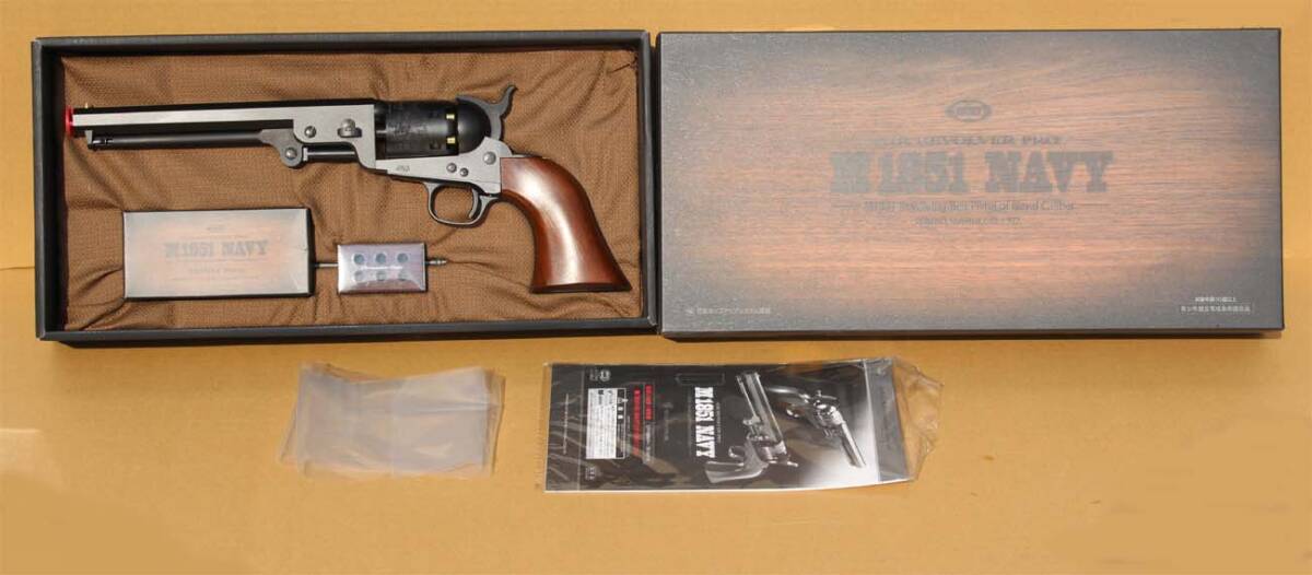 Yahoo!オークション - 東京マルイM1851 NAVY AIR REVOLVER PRO 美品