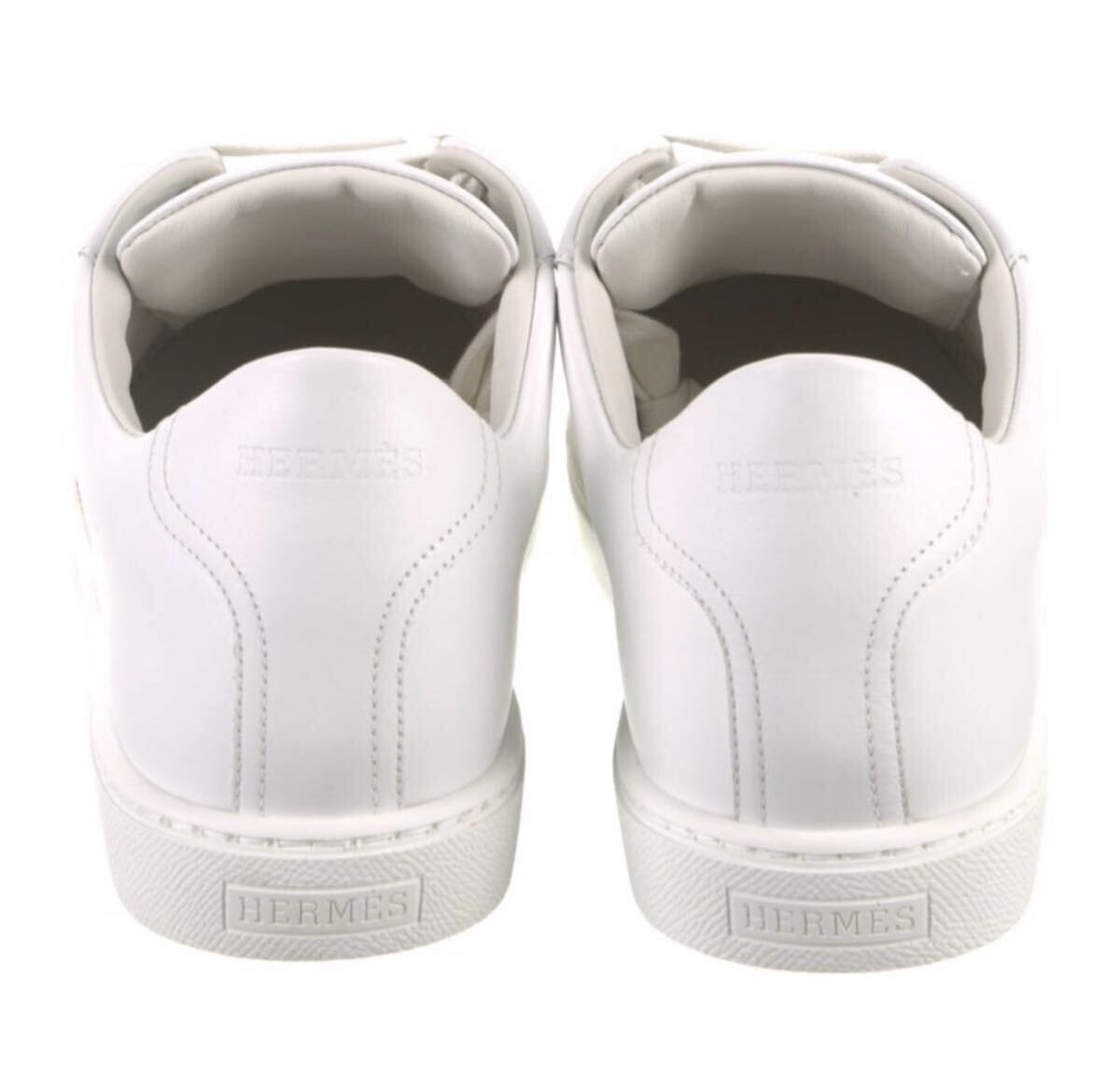 Yahoo!オークション - Herms Avantage Low Top Sneakers 42 エルメス ...