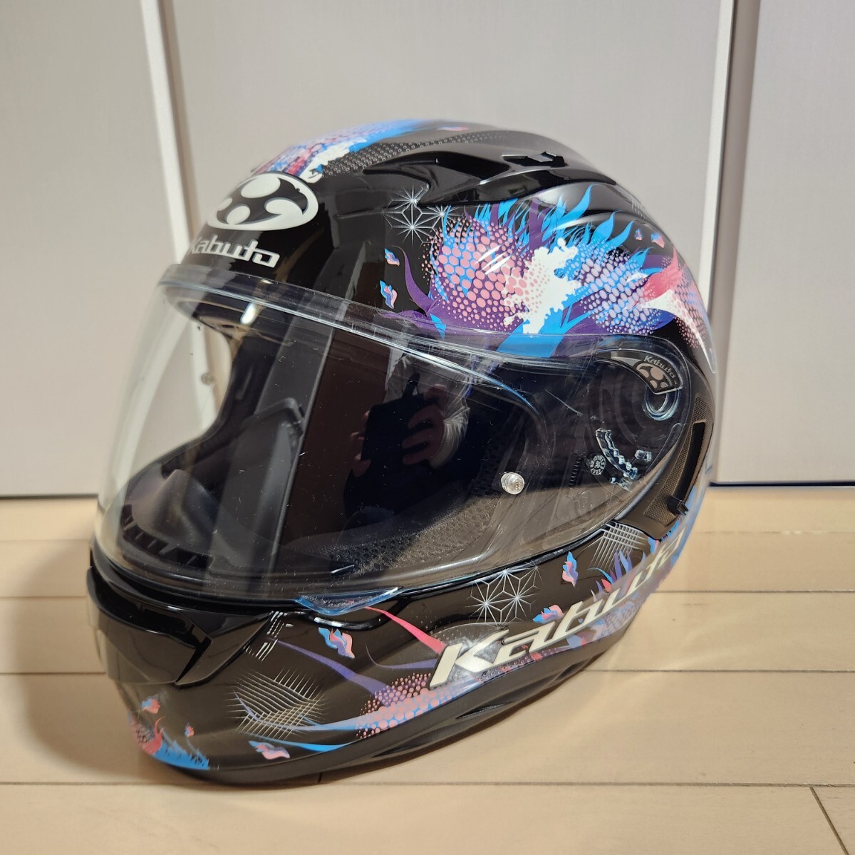 Yahoo!オークション - OGK KABUTO KAMUI3 レイア ブラック Sサイズ