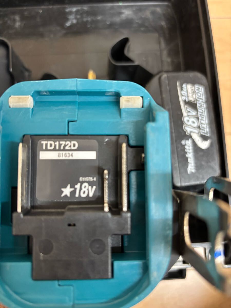 Yahoo!オークション - マキタ 充電式インパクトドライバ makita TD172D...
