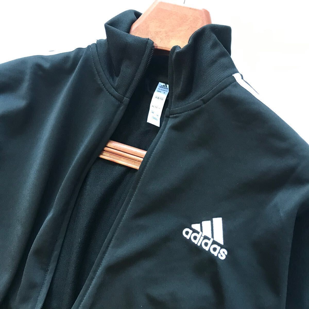 Yahoo!オークション - C338新品【メンズM】 黒ブラック adidas アディ...