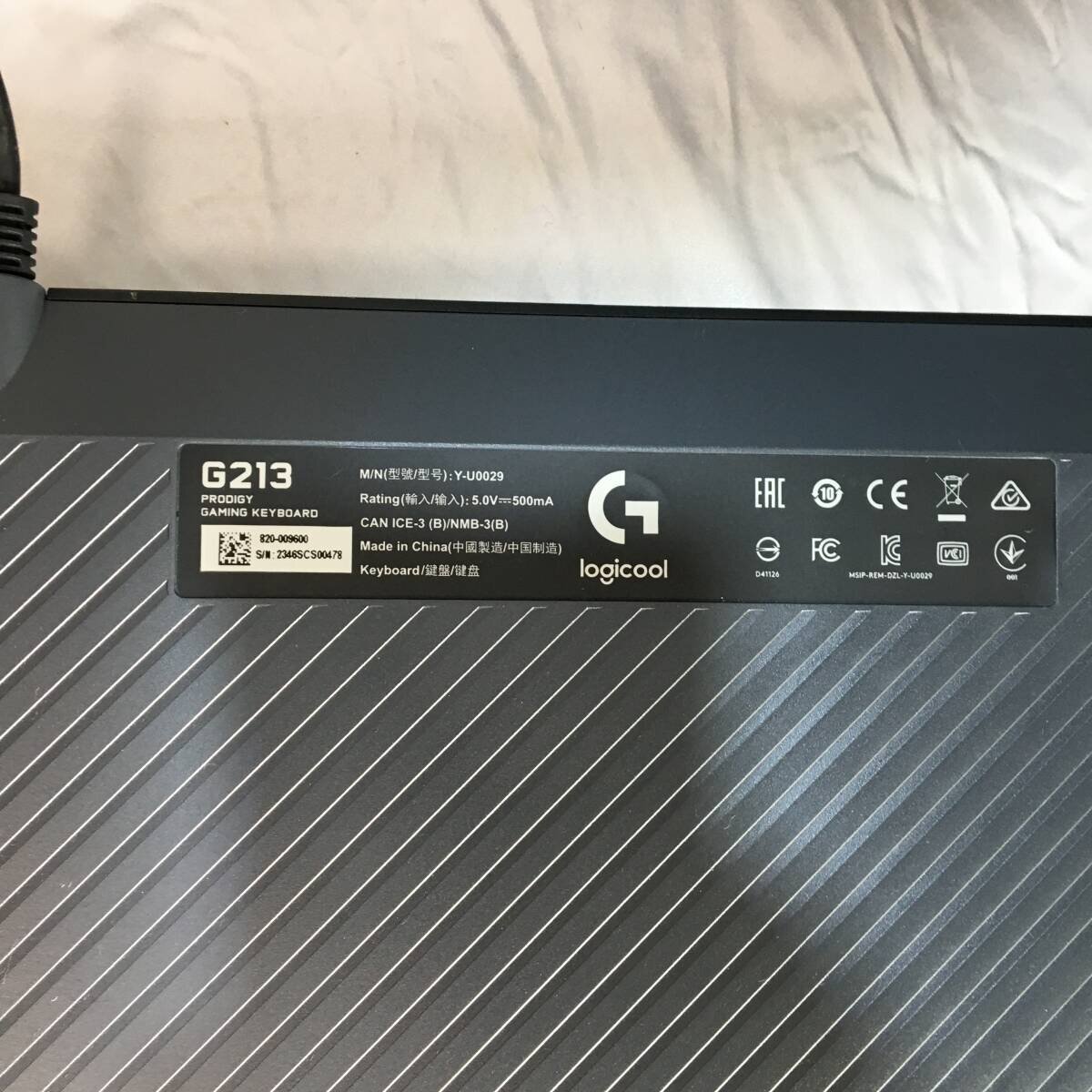 Yahoo!オークション - Logicool G213 キーボード ロジクール