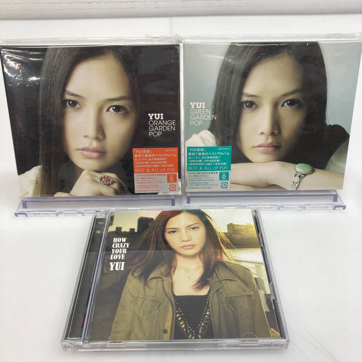 Yahoo!オークション - 05w10813 1円～【CD】YUIまとめ 3点 Green Garde...