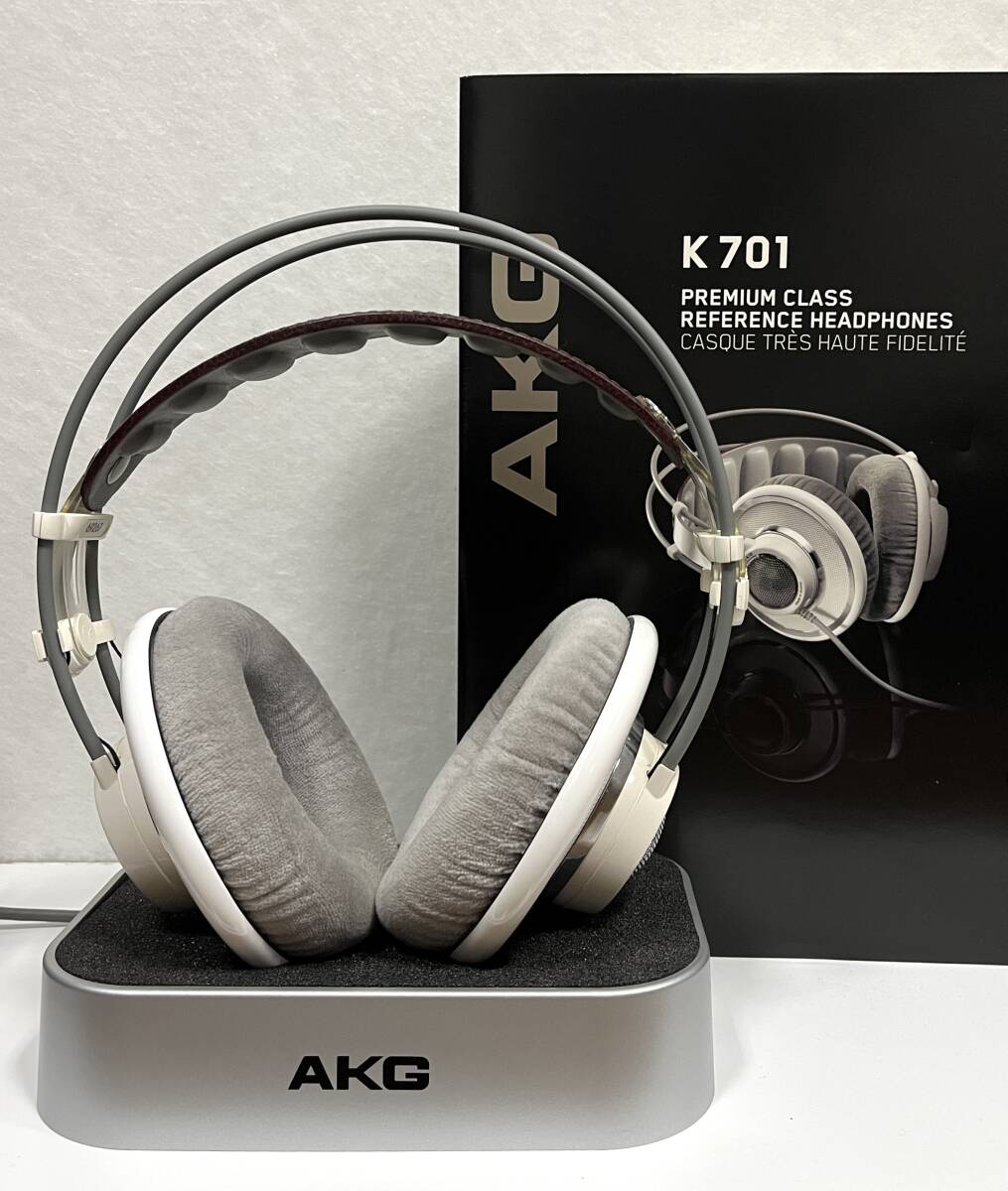 Yahoo!オークション - 【元箱 付属品 完備】AKG K701 オーストリア製【...