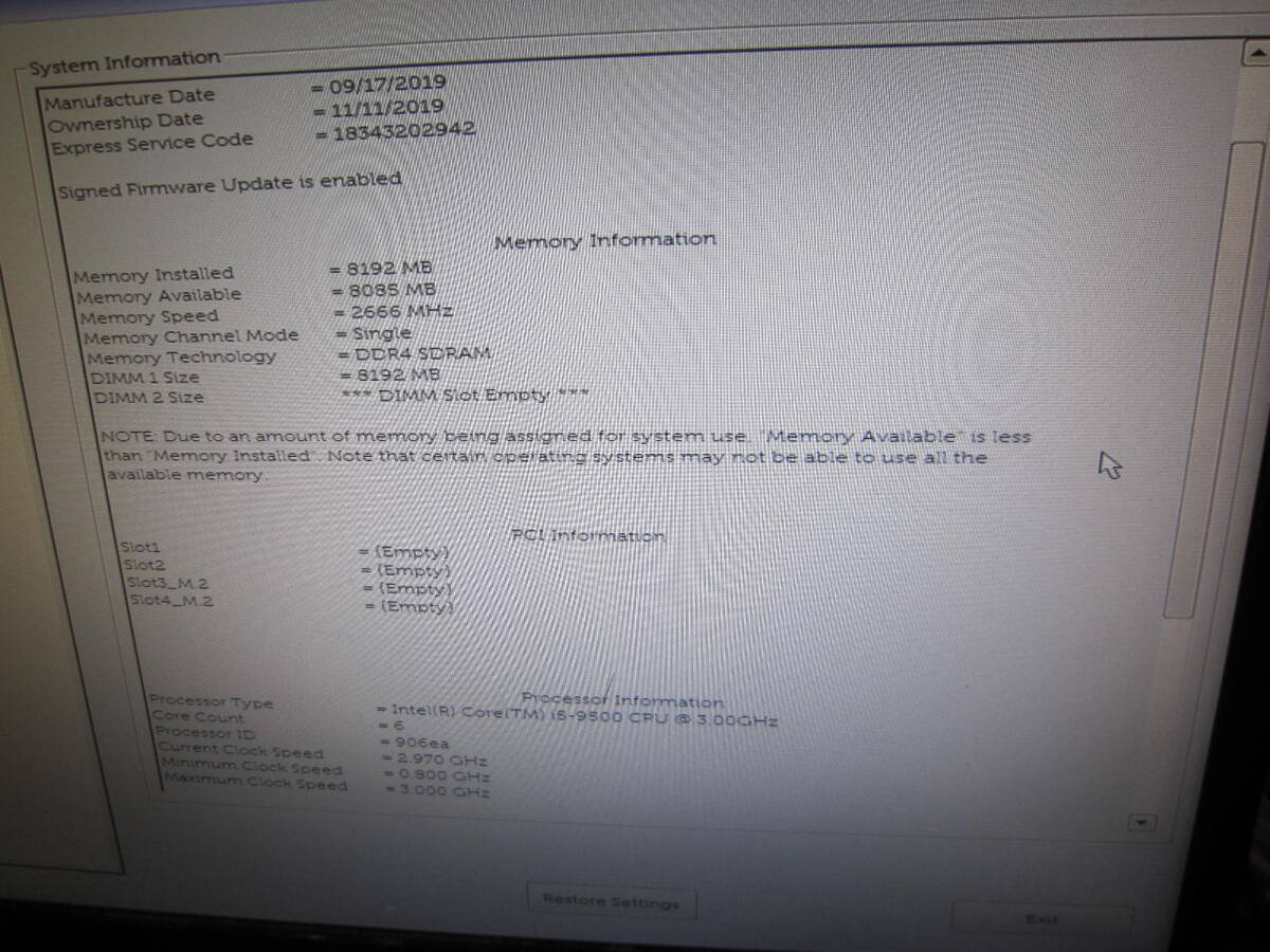Yahoo!オークション - 4290 DELL OptiPlex 3070 Core i5 9500 HDD/無 ...