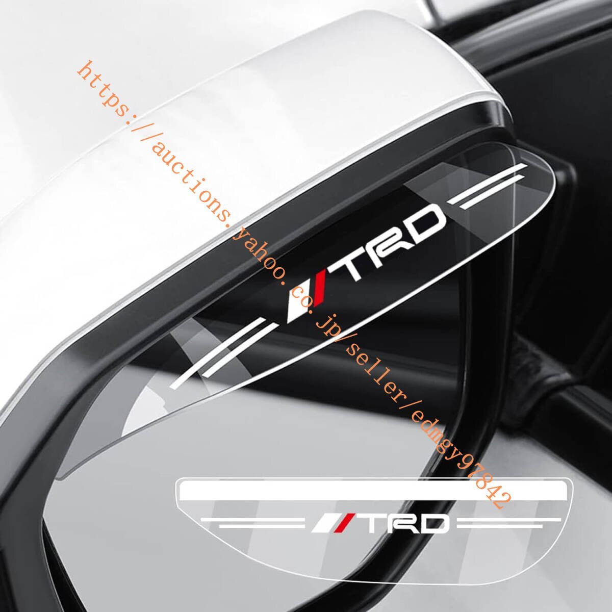 Yahoo!オークション - トヨタ GR TRD サイドミラー雨雪防止シールド ク...