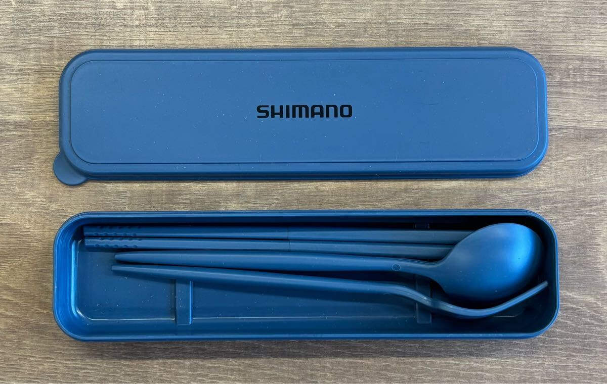 Yahoo!オークション - シマノ SHIMANO オリジナルカトラリー ブルーグ...