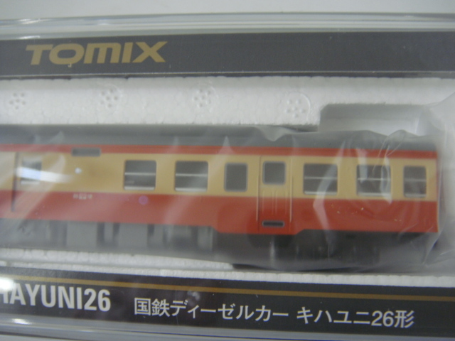 Yahoo!オークション - TOMIX 7425 国鉄 ディーゼルカー キハユニ26形 N...