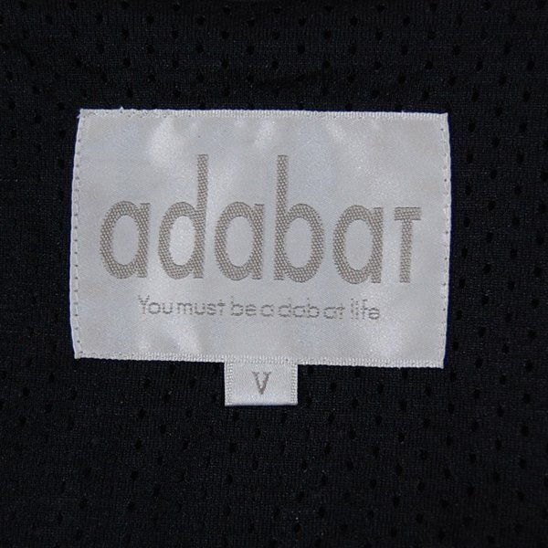 Yahoo!オークション - アダバットadabat ジップアップジャケット 裏メ...