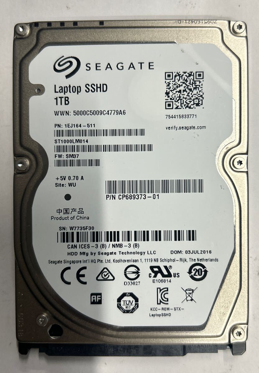 Yahoo!オークション - 使用時間 4536時間 正常 ST1000LM014-1EJ164 100...