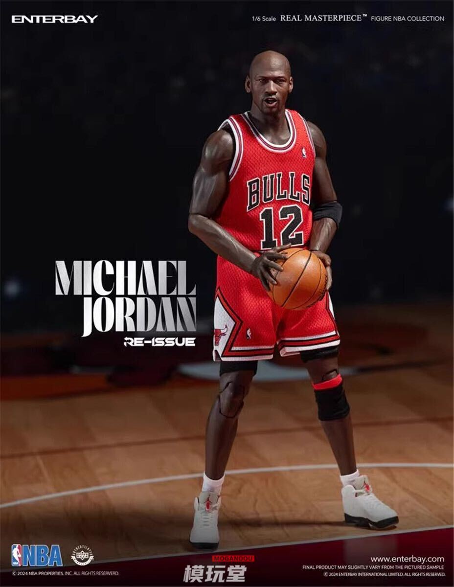Yahoo!オークション - ENTERBAY 1/6 NBA マイケル ジョーダン 復刻版 ...