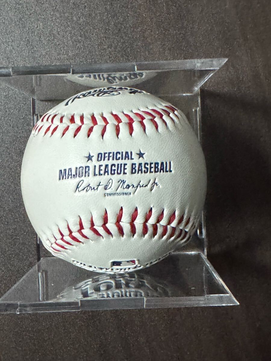 ロサンゼルスドジャース カーショウ 直筆サインボール MLB東京 ロサンゼルスドジャース カーショウ 直筆サインボール MLB東京