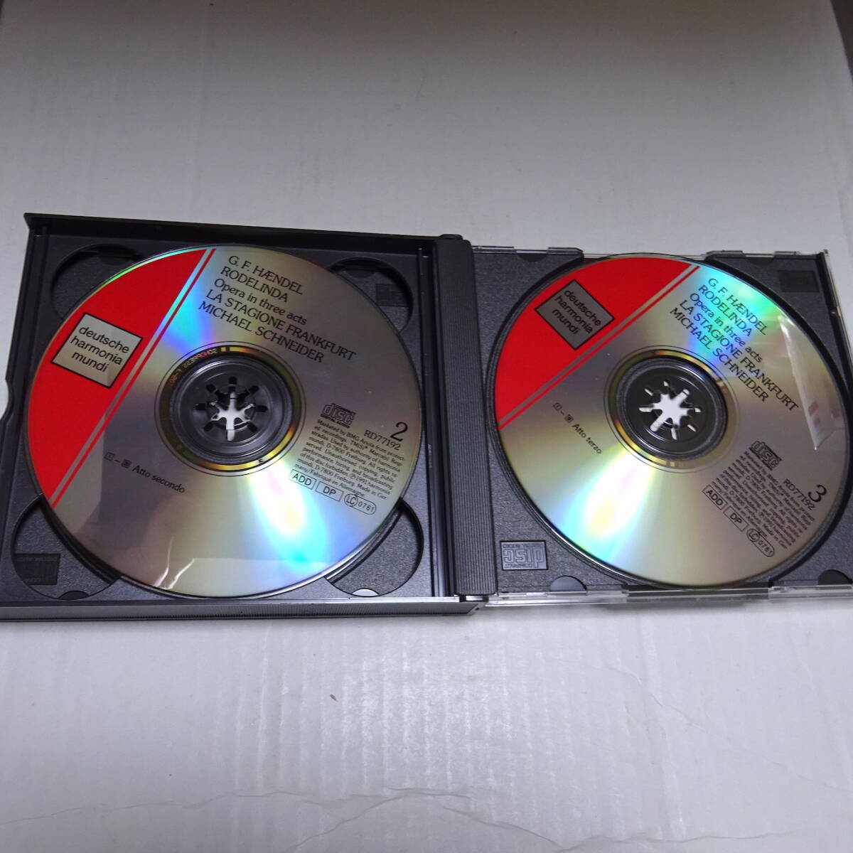 Yahoo!オークション - 輸入/DHM/3CD「ヘンデル ロデリンダ」シュリック...