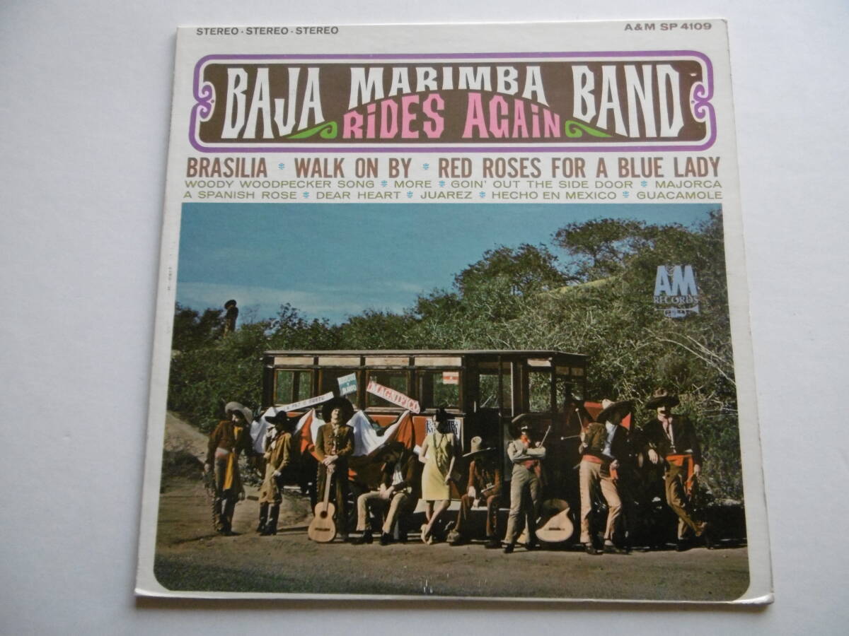 Yahoo!オークション - BAJA MARIMBA BAND RIDES AGAIN OsOrig STEREO