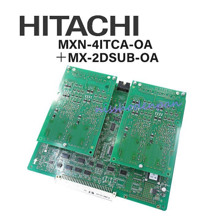 Yahoo!オークション - MXN-4ITCA-OA + MX-2DSUB-OA x2 日立/HITACHI M...