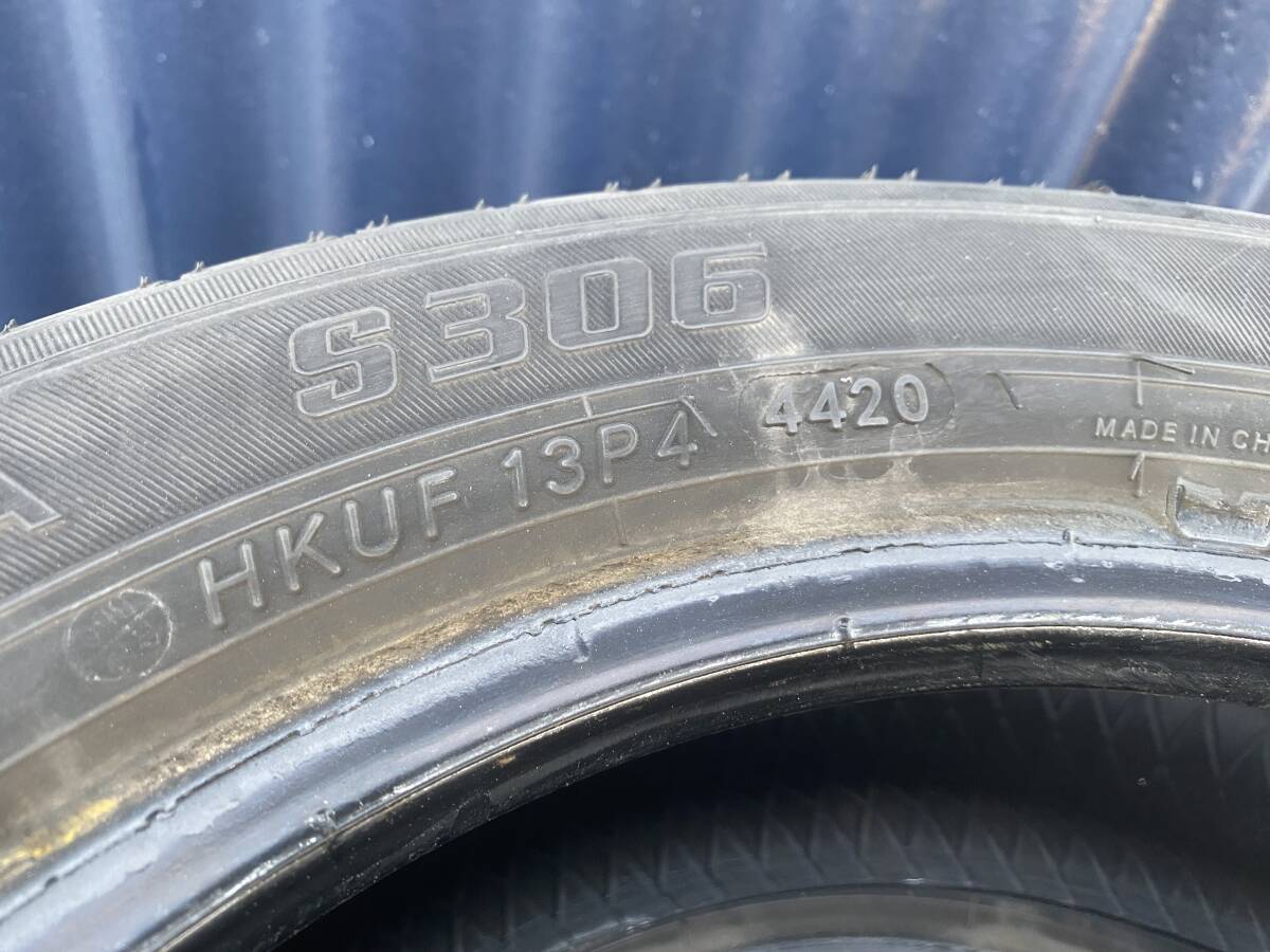 Yahoo!オークション - T418-5 溝有り ヨコハマ S306 155/65R13 73S 20...