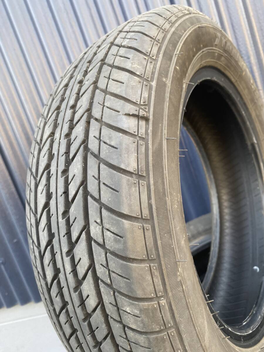 Yahoo!オークション - T418-5 溝有り ヨコハマ S306 155/65R13 73S 20...