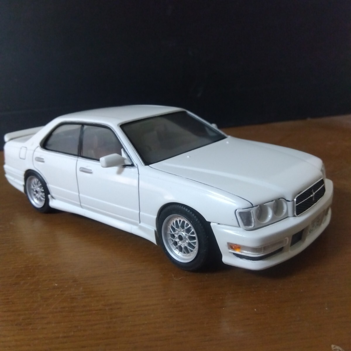 Yahoo!オークション - アオシマ 1/24 Y33セドリックグランツー 完成品 ...