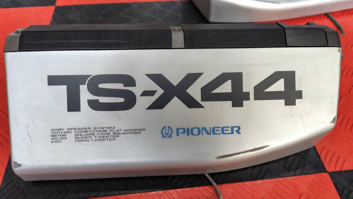 Yahoo!オークション - パイオニア スピーカー TS-X44 左右セット 当時...