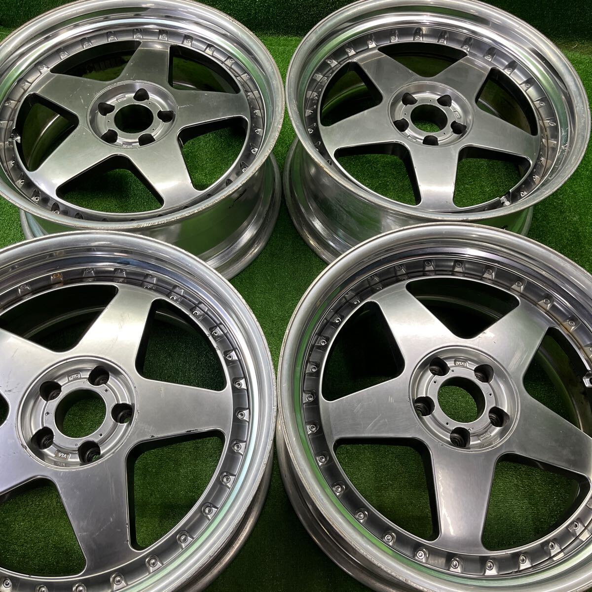Yahoo!オークション - AIMGAIN エイムゲイン GVS SR 20×9.5J 5H +20